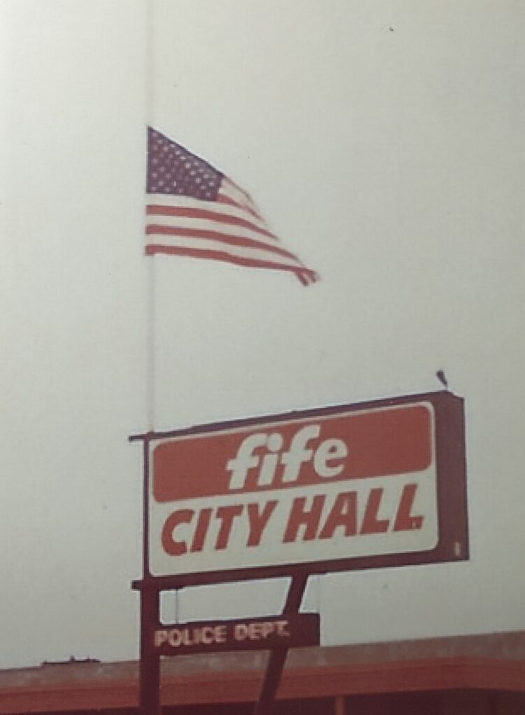 city of fife sign - Fife History Museum